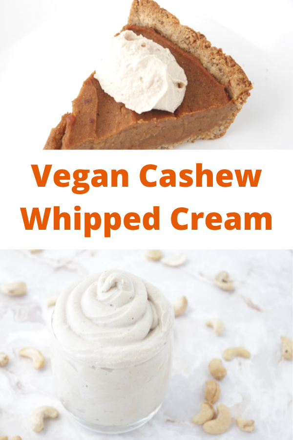 Vegan Cashew Whipped Cream (WFPB) - Simply Plant Based Kitchen