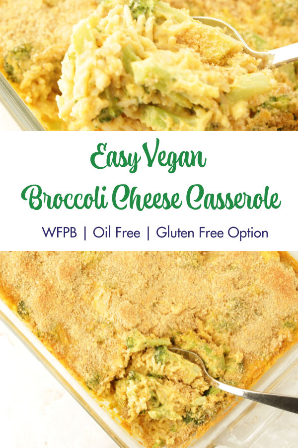 Easy Vegan Broccoli Cheese Casserole Recipe (WFPB) - Simply Plant Based ...