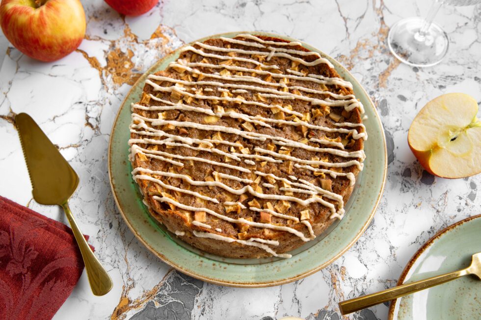 Cozy Vegan Apple Cake - Simply Plant Based Kitchen