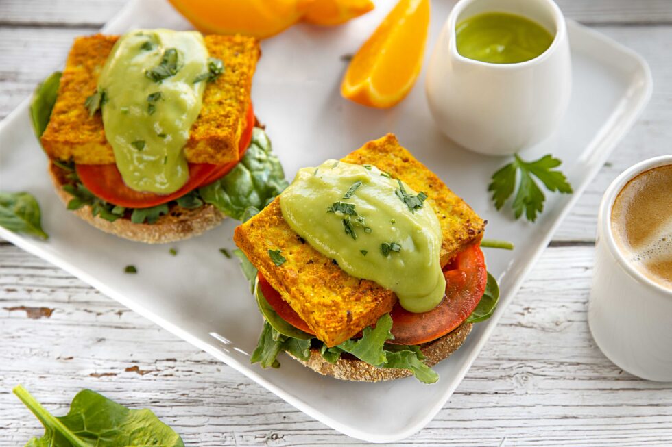 Plant-Based Tofu Benedict - Simply Plant Based Kitchen